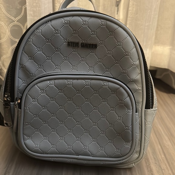 Steve Madden | Bags | Steve Madden Light Blue Mini Backpack | Poshmark